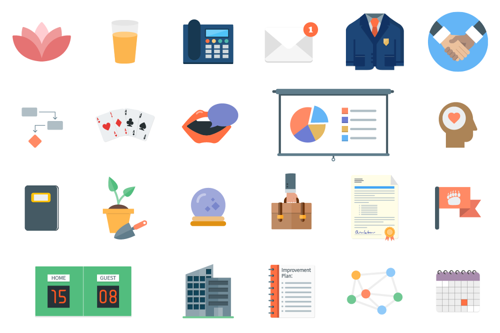 Icons and Illustrations - Nicole Salamone