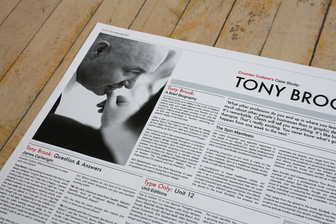 Counter Culture Broadsheet - RW // Graphic Design