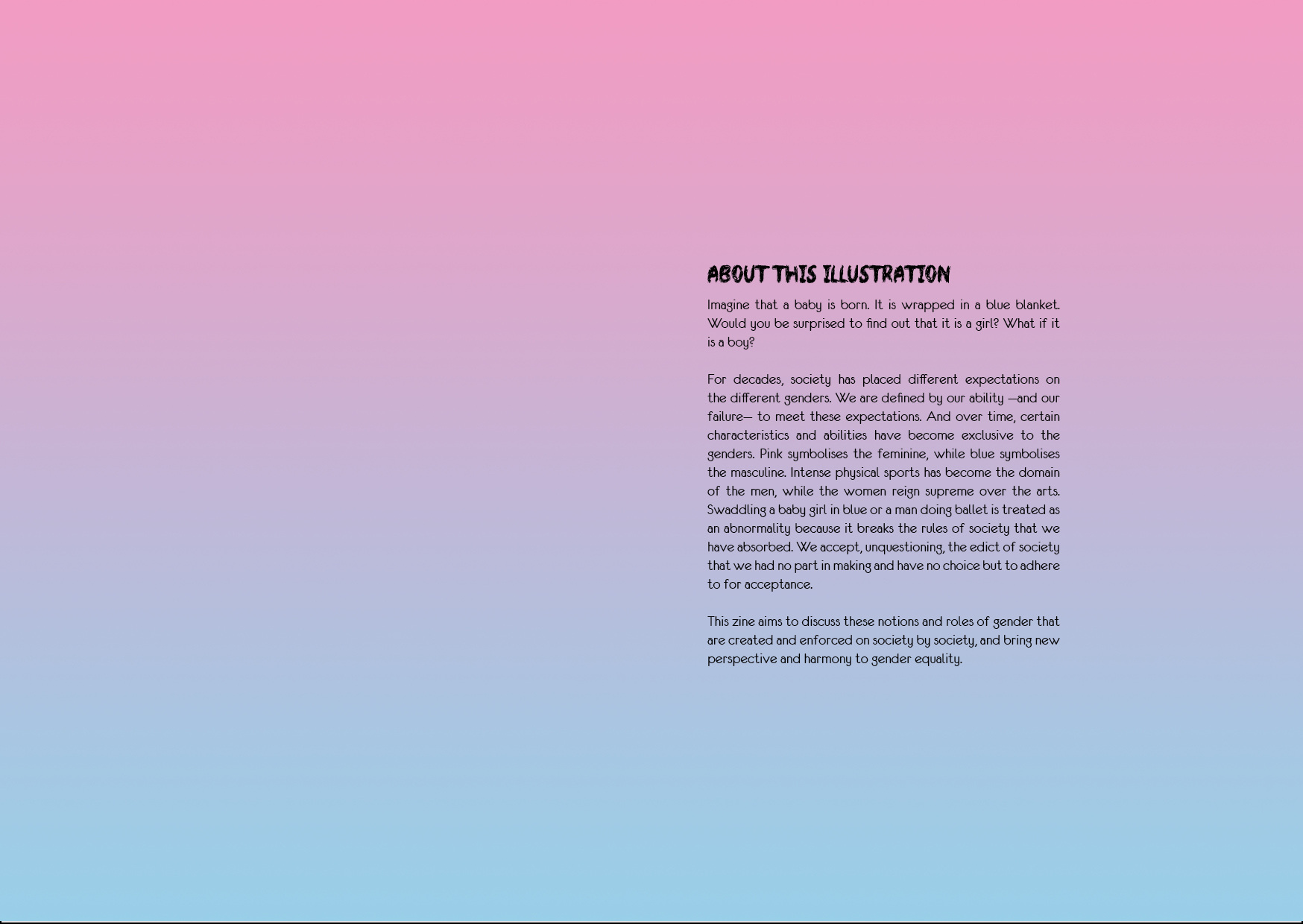 Gender Equality Zine - Wiki Portfolio