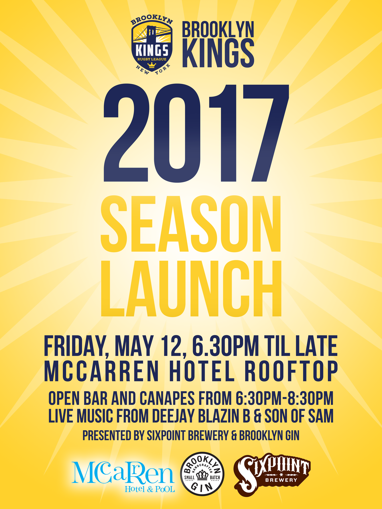 Brooklyn Kings Launch 2017 - isaaceveans