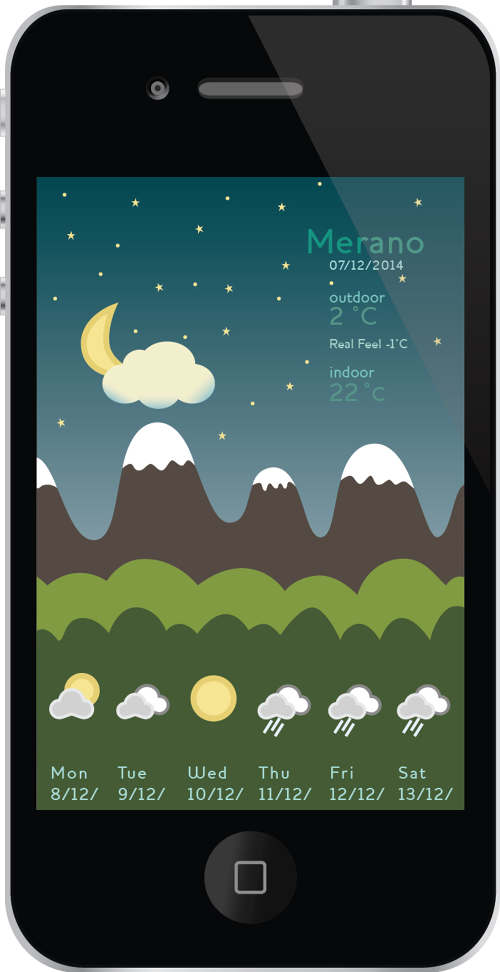 Weather App for children - boschka