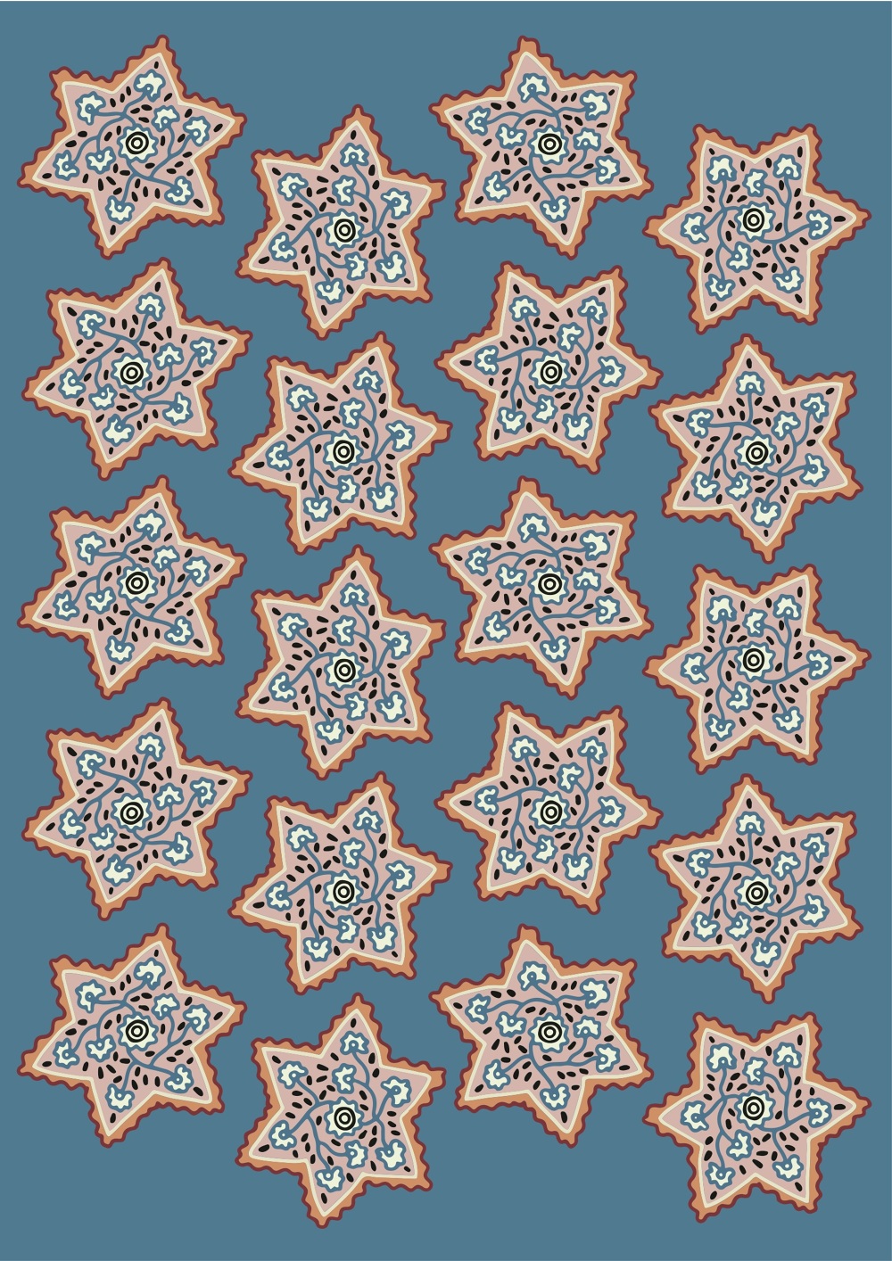 Bintang Enam Sudut - Indonesia in Patterns