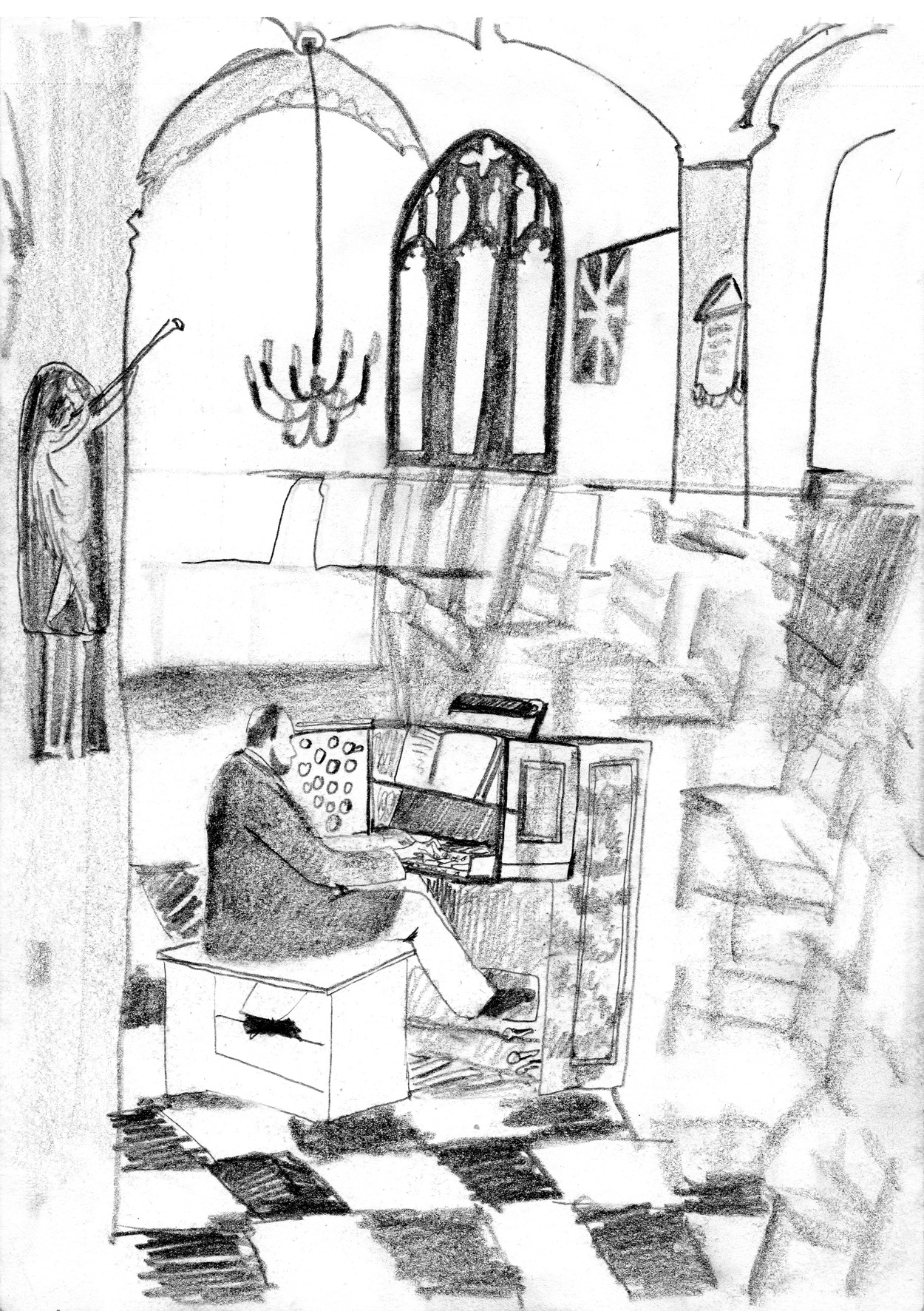 Observation Drawing in London - Rui Wang