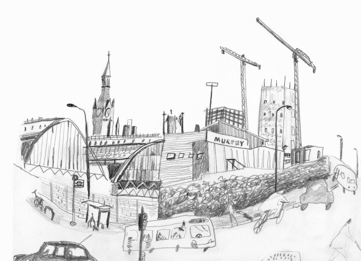 Observation Drawing in London - Rui Wang