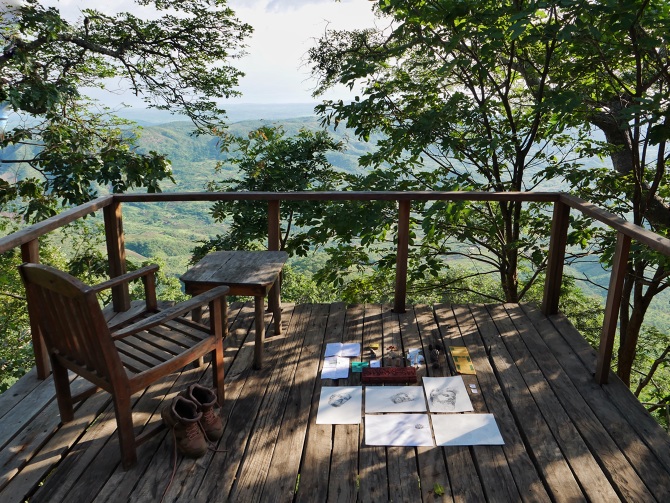 my (con)temporary room #14. a terrace - KIBIAN