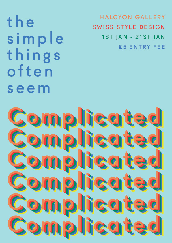 Simple - Complicated Final Piece - Christian Whiting