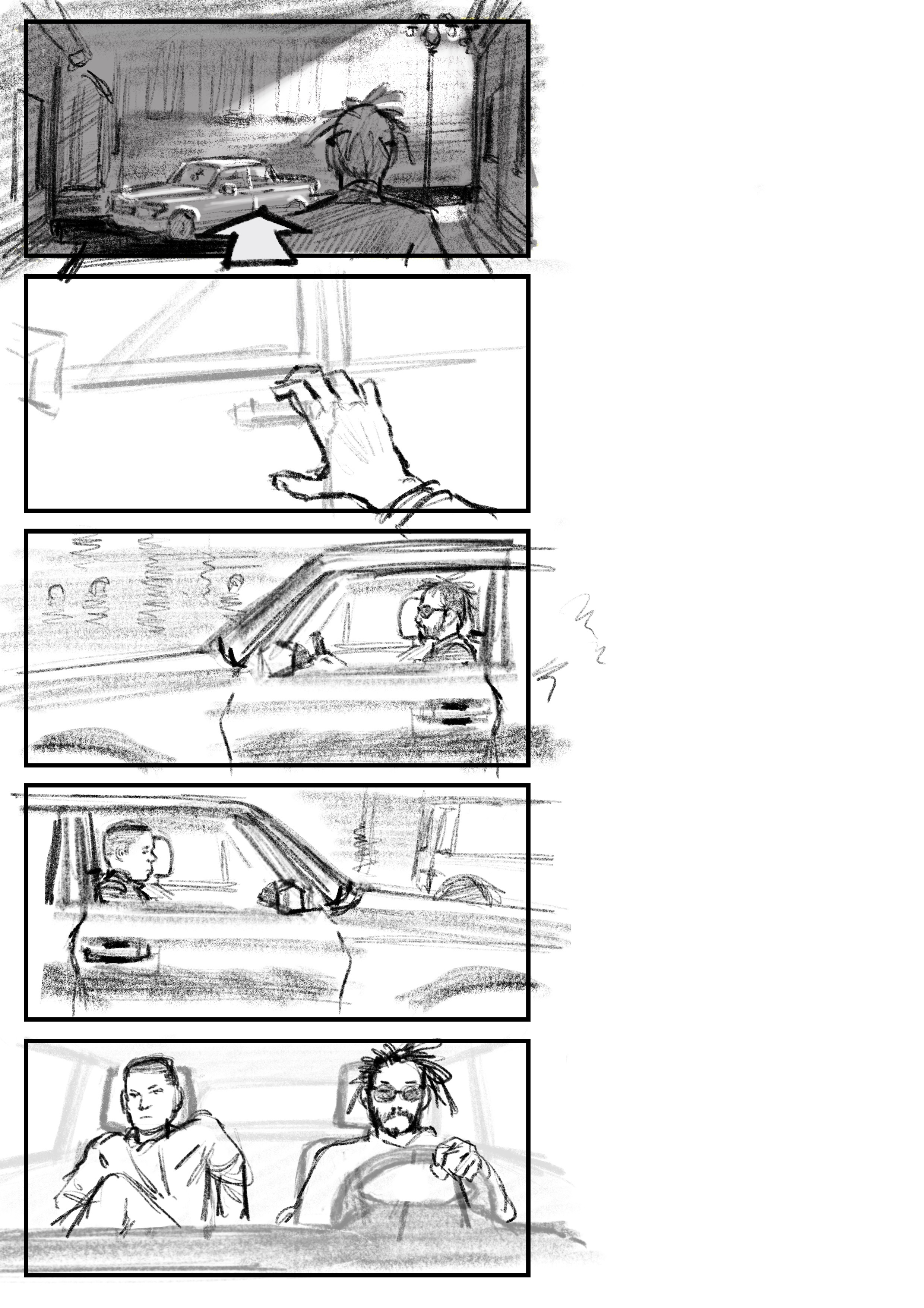 Live Action Storyboards - J Spencer