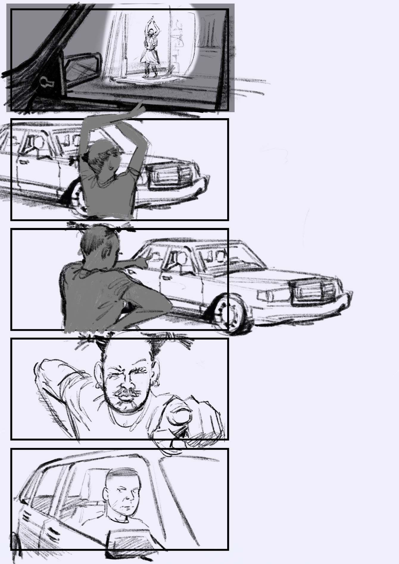 Live Action Storyboards - J Spencer