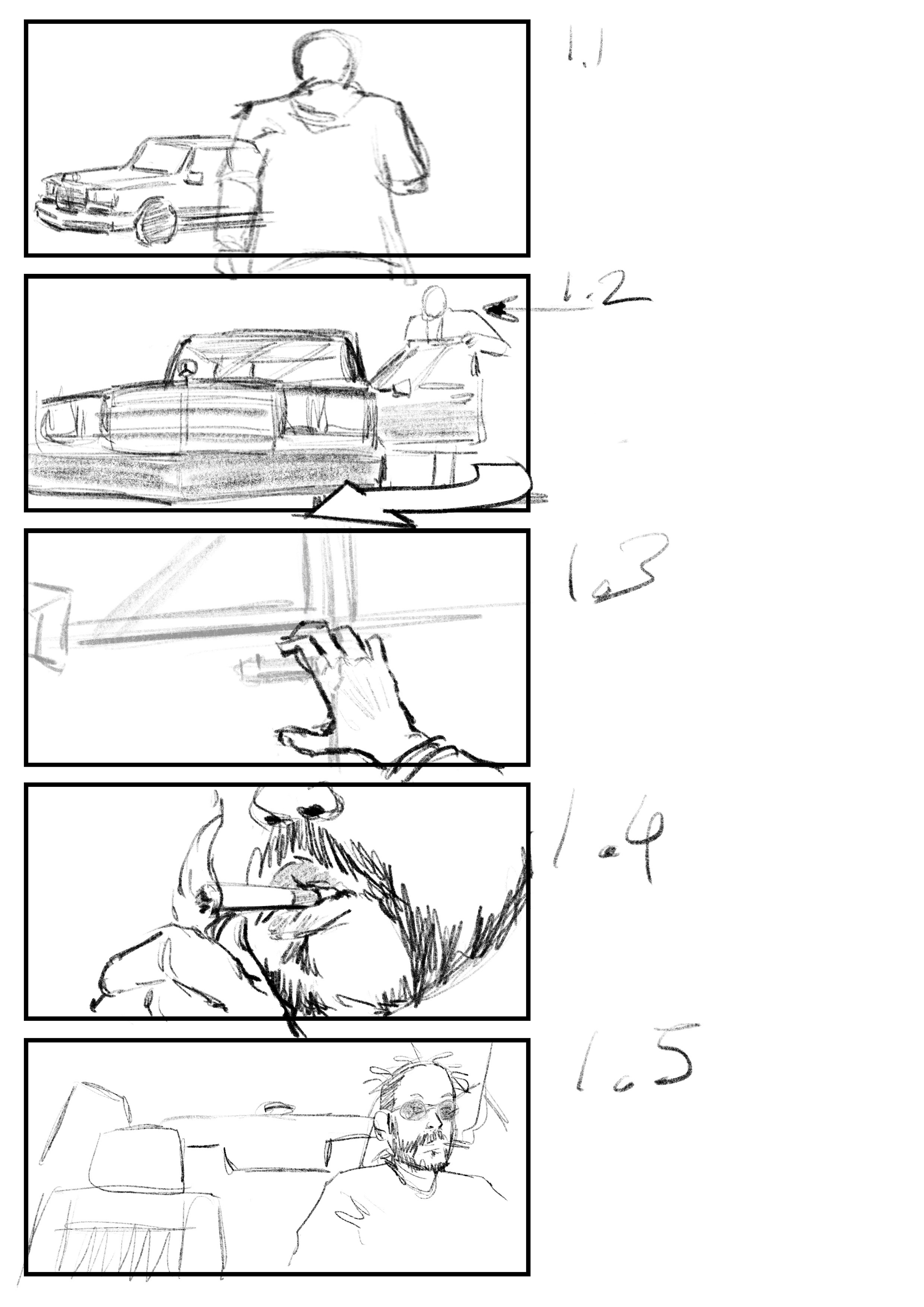 Live Action Storyboards - J Spencer