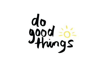 Do Good Things Logo - donna sarah