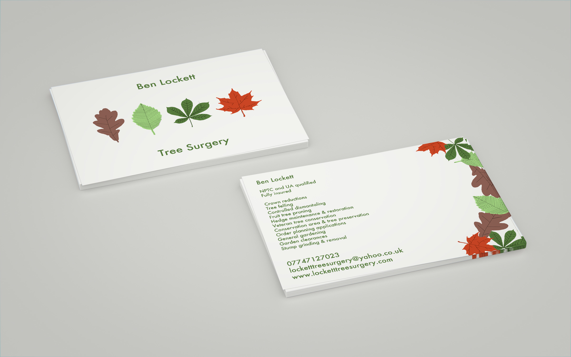 Branding for Tree Surgeon - donna sarah