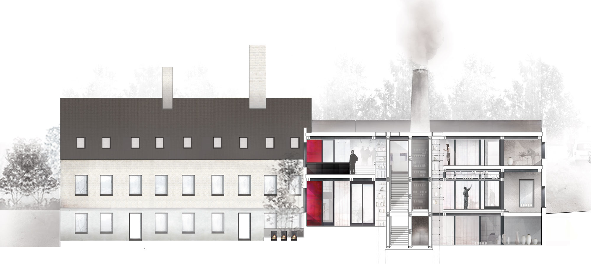 Transforming Kahler fabrik - Beth Johnson - Architecture and Design