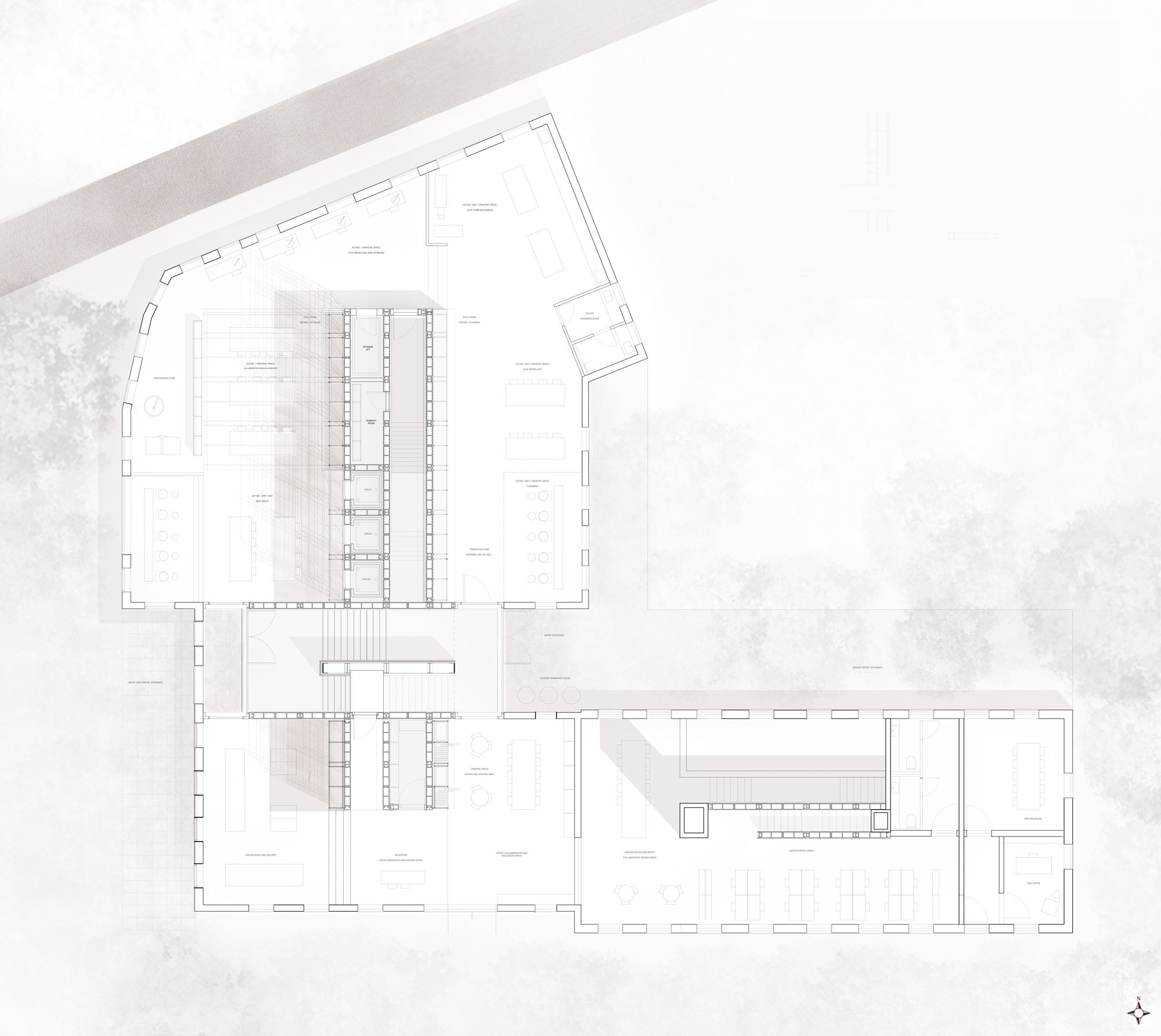 Transforming Kahler fabrik - Beth Johnson - Architecture and Design