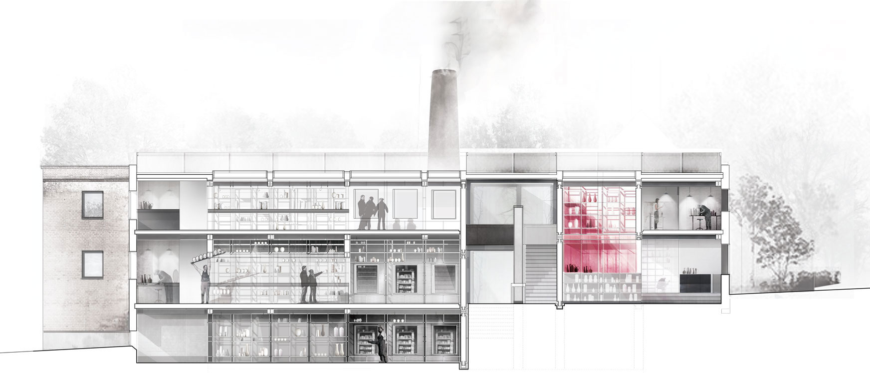 Transforming Kahler fabrik - Beth Johnson - Architecture and Design