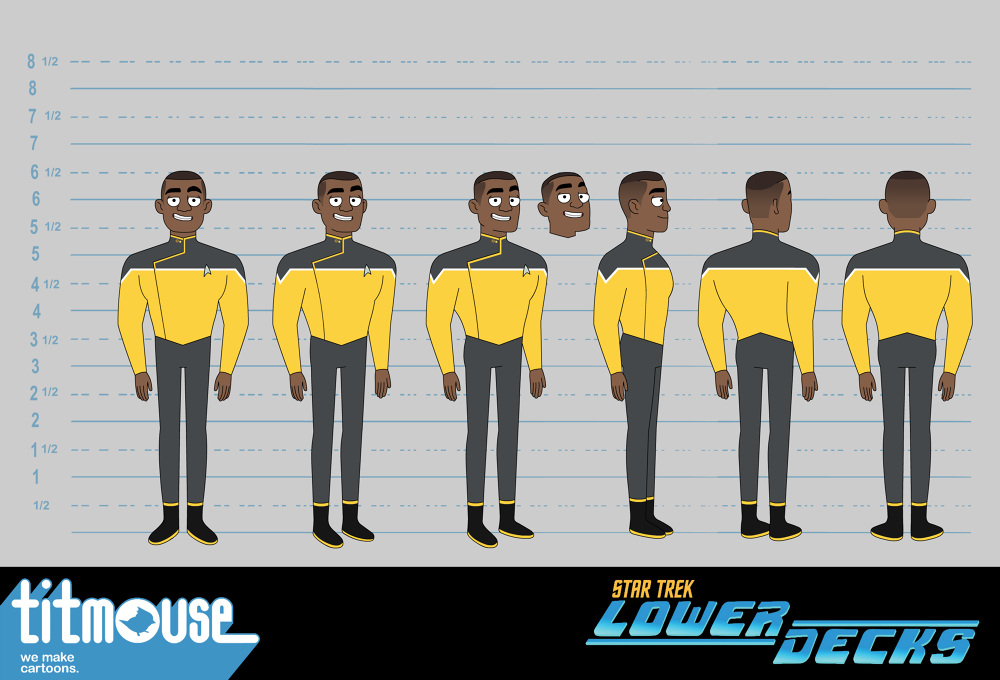 Titmouse - Star Trek Lower Decks - Erica Feld Art