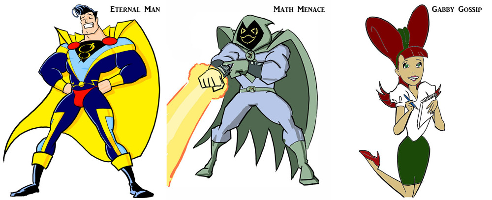 Character Designs - Kathy Nguyen