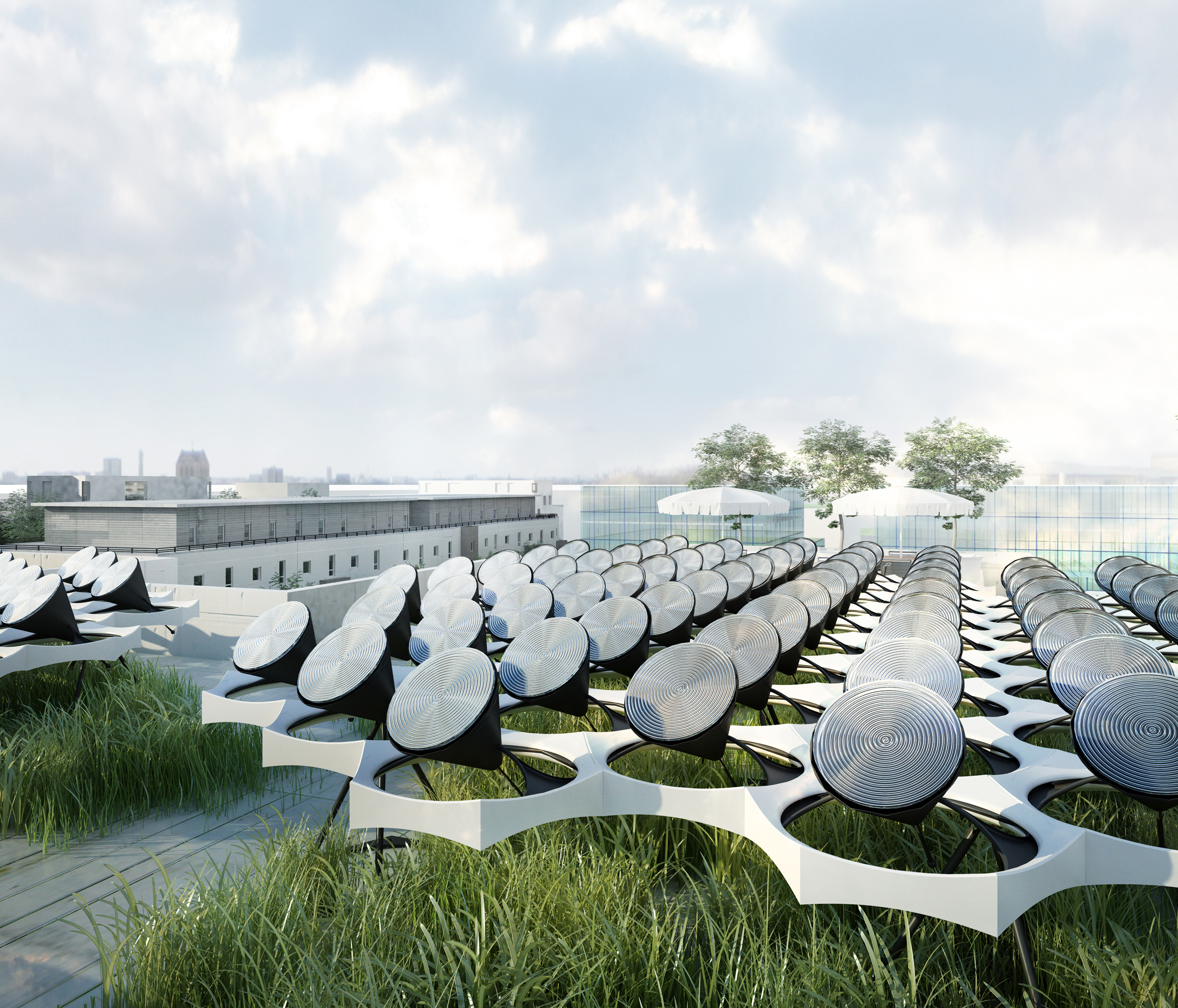 Canopy solar tracker - Antoine Lesur