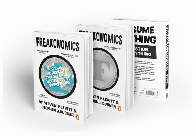 Freakonomics Book Cover - Mark Holden - MEH