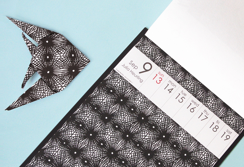 ORIGAMI CALENDAR - Julia Heurling
