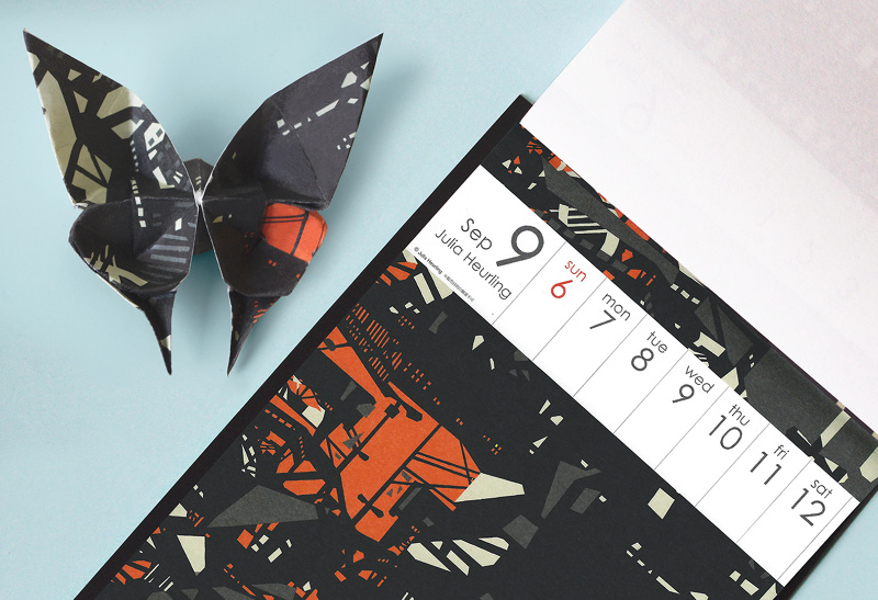 ORIGAMI CALENDAR - Julia Heurling