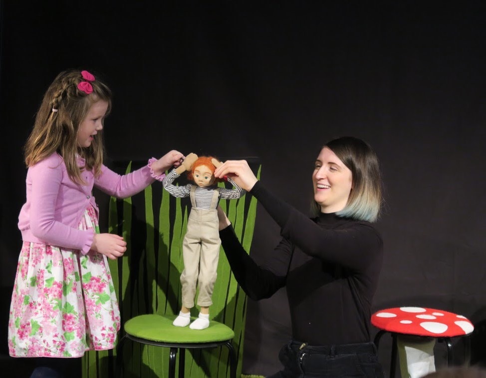 Interactive demo (puppet meet and greet) click for more info - Ella Mackay