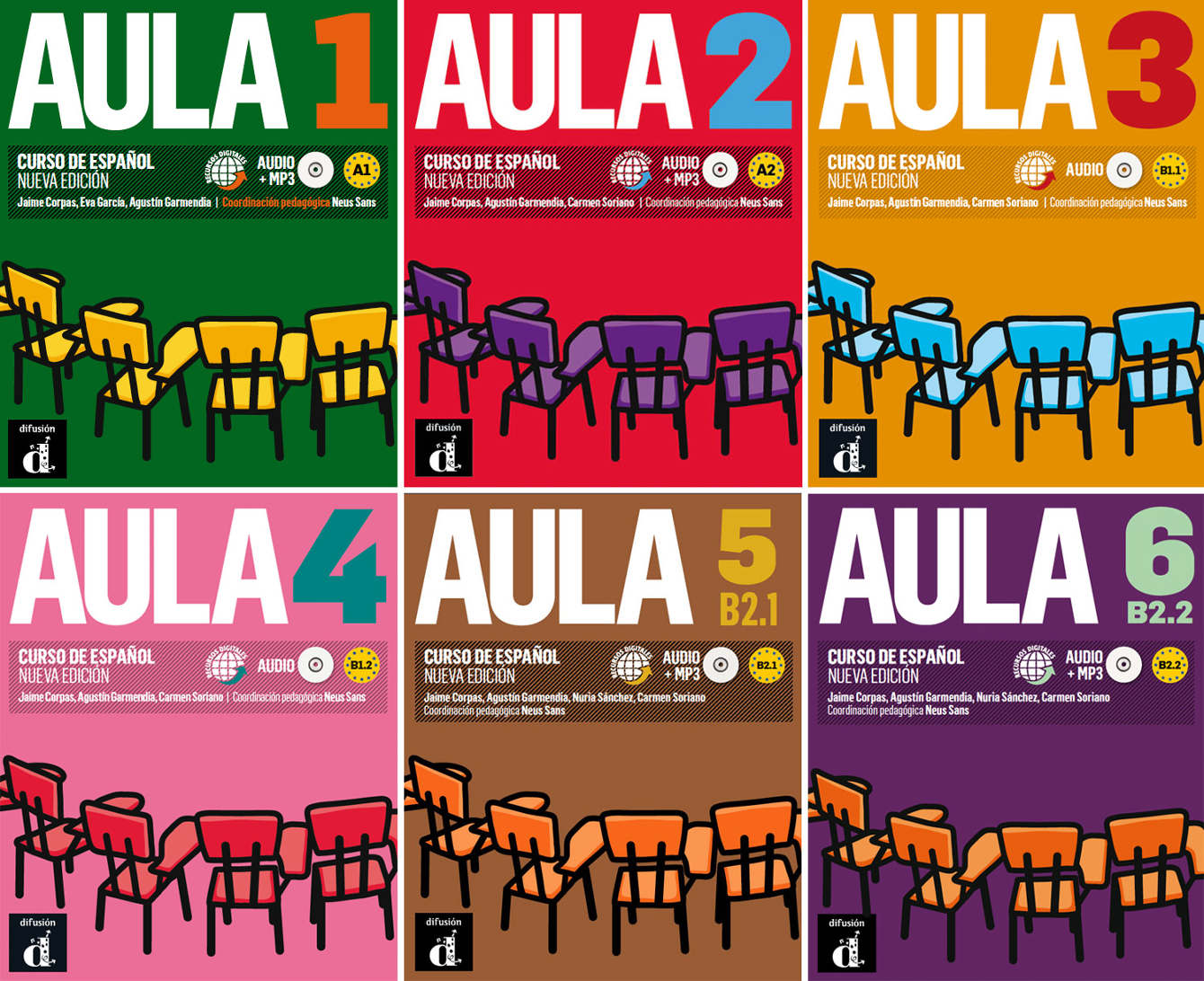 Aula · Difusión ELE - Alejandro Milà · Made in Barcelona · Now in Costa ...