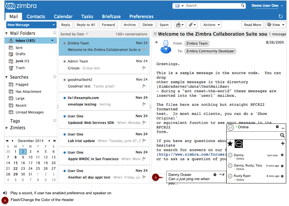 Zimbra Chat in Email and Social - Manisha Badola