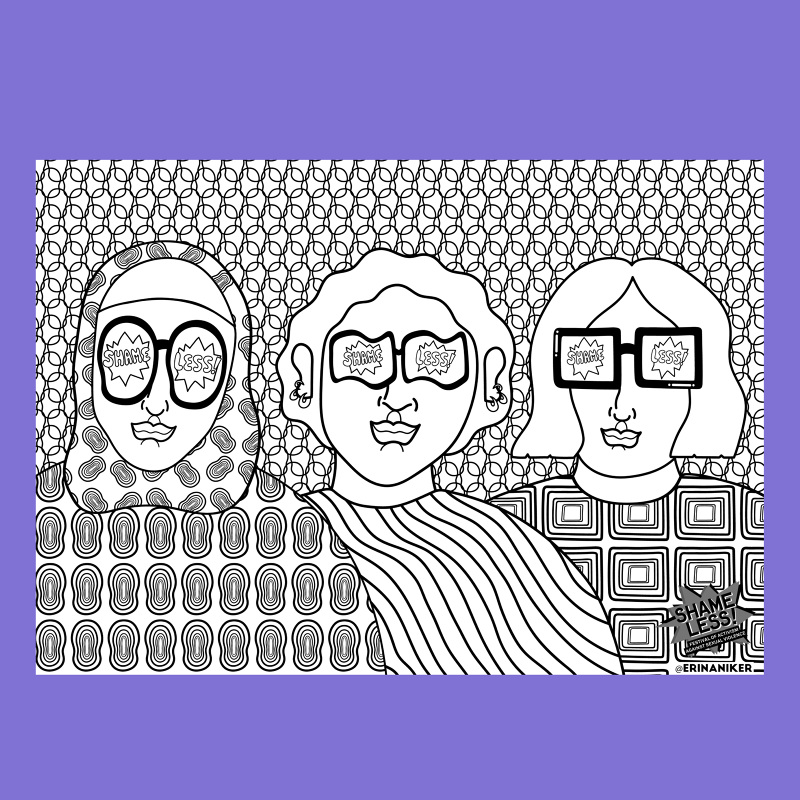 Shameless Colouring In Sheets - erin aniker