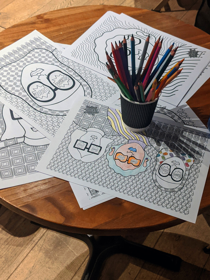 Shameless Colouring In Sheets - erin aniker