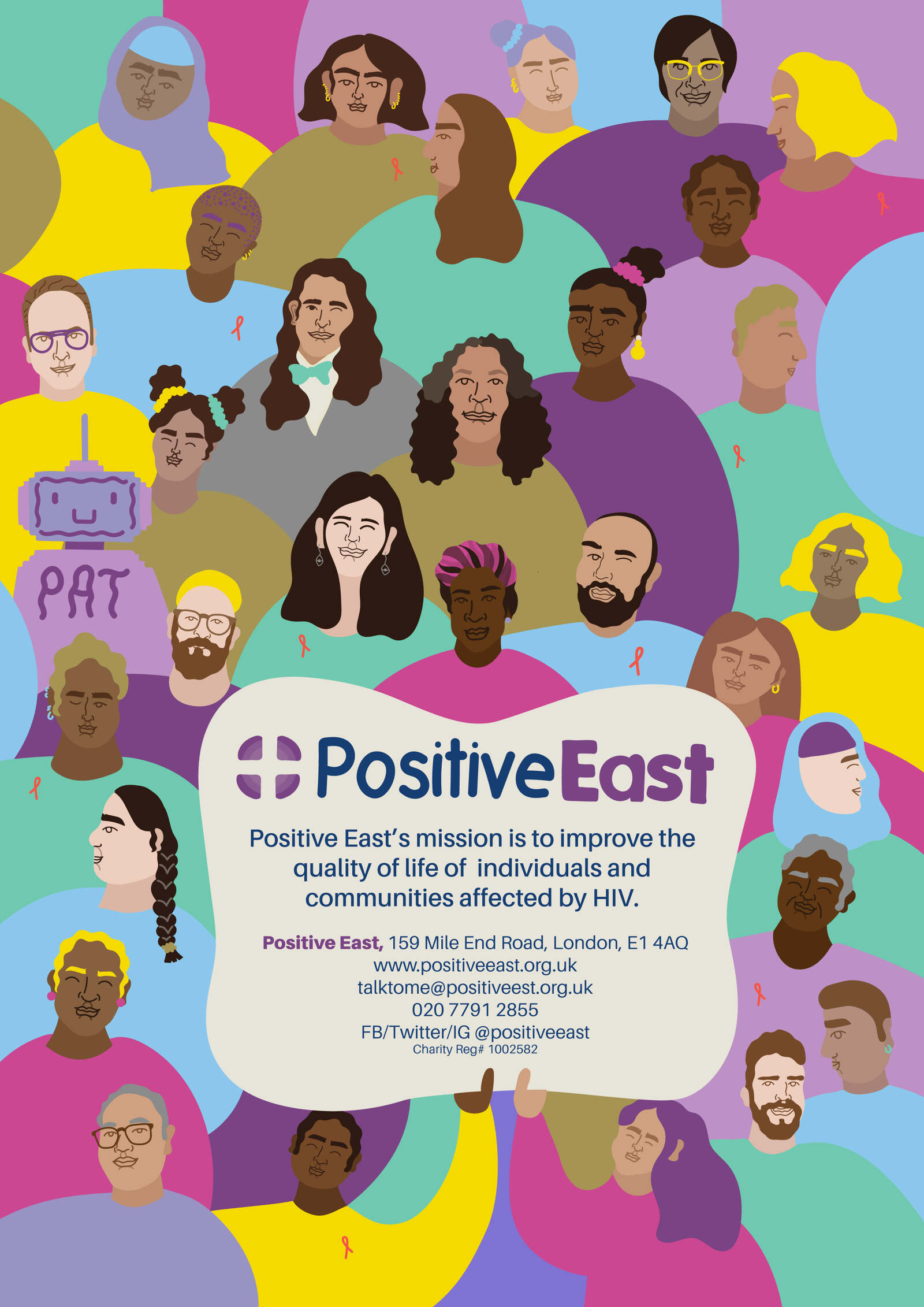 Positive East leaflet - erin aniker