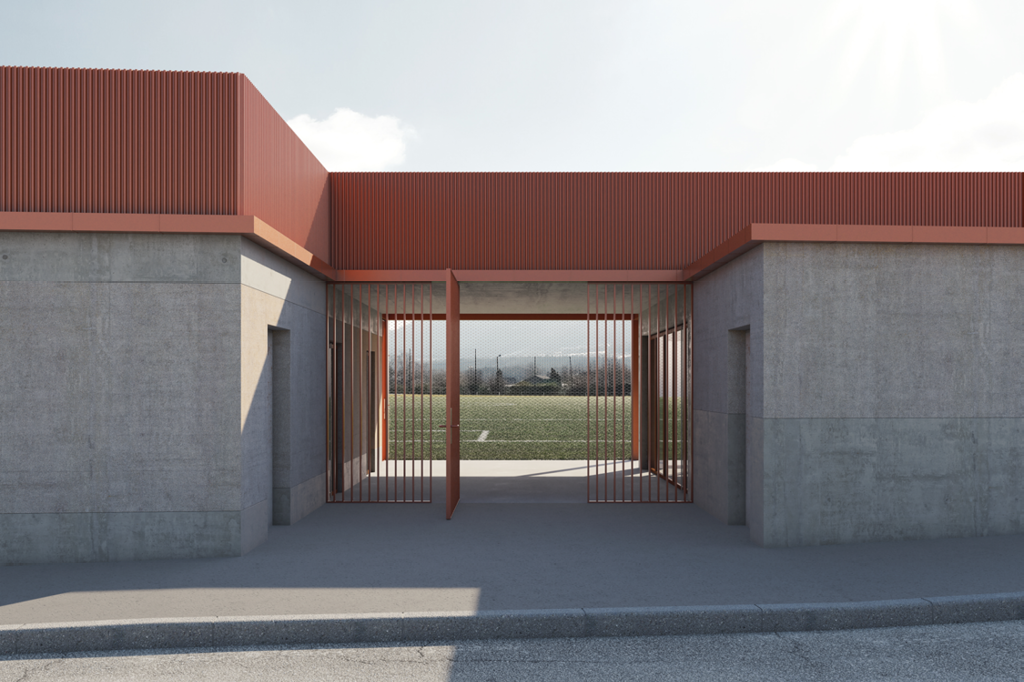 CLUB-HOUSE ET VESTIAIRES DE FOOTBALL - Agence Y.architectes