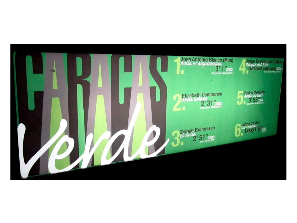"Caracas Verde" logo - adrianajarosgraphic