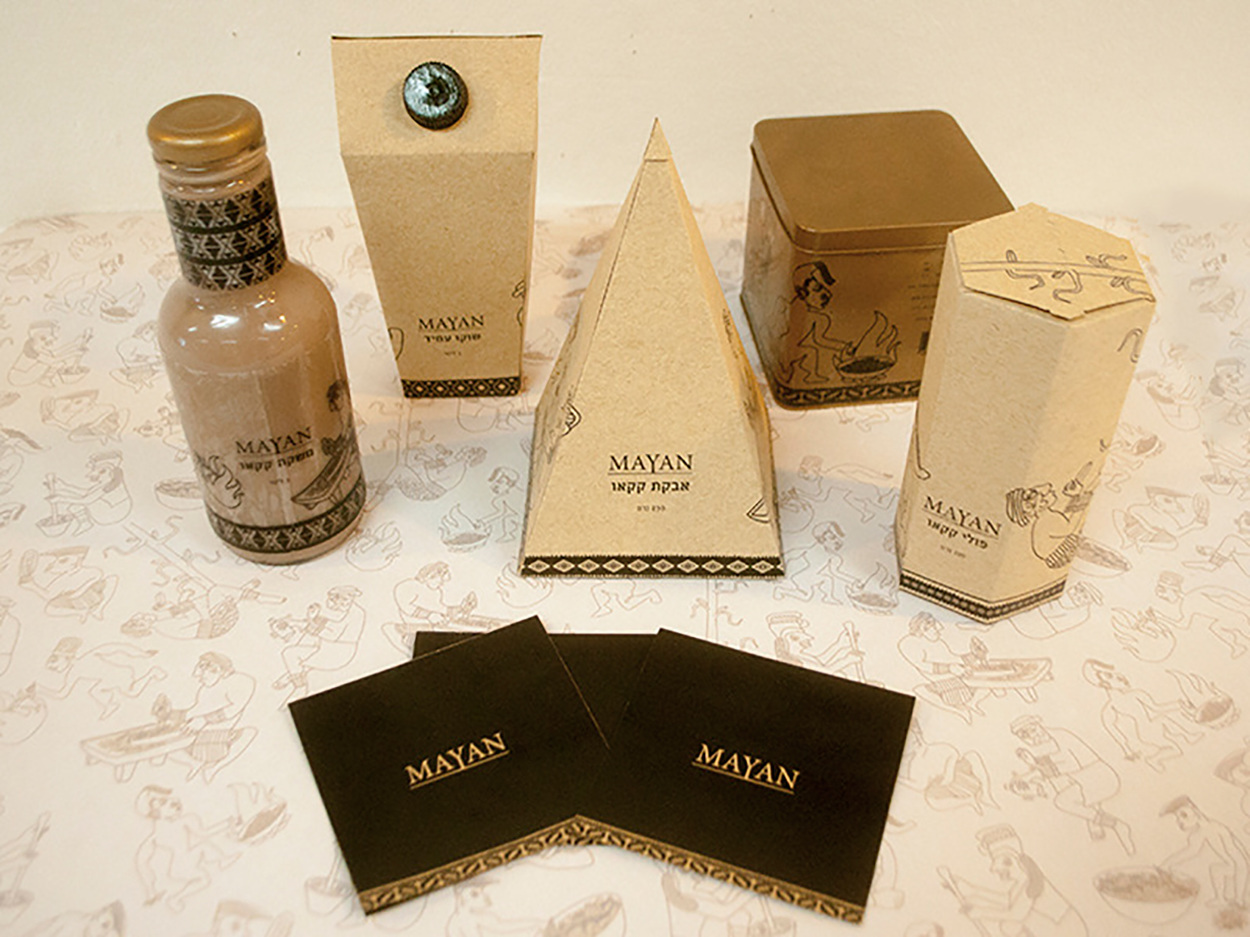 Mayan - cacao packaging - Ortal Moshe