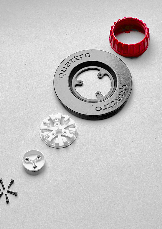 Lock center caps - Deligny