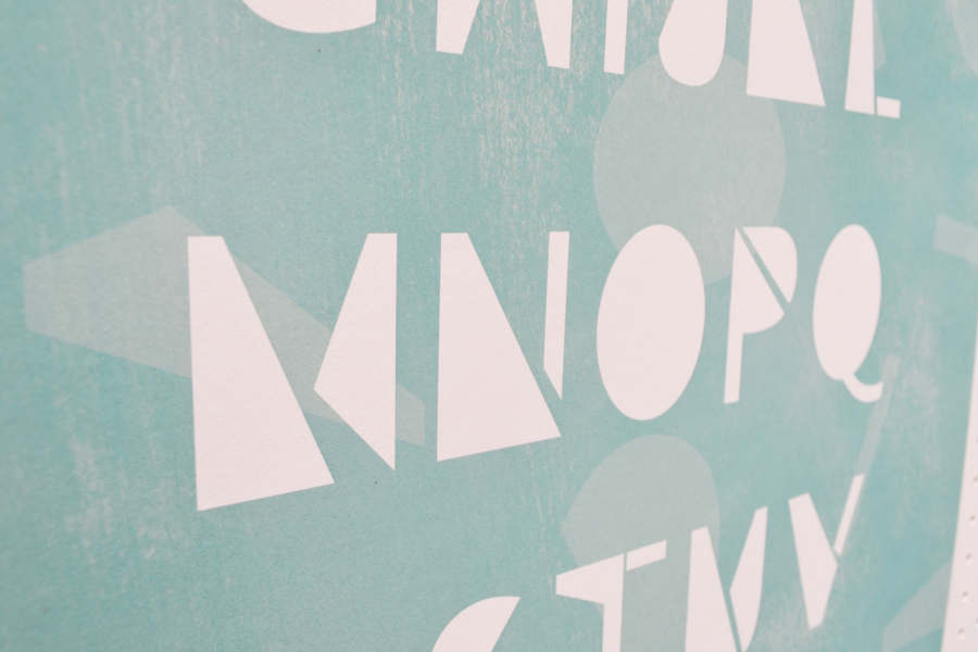 Mosaic Typeface - Urvashi Kanda