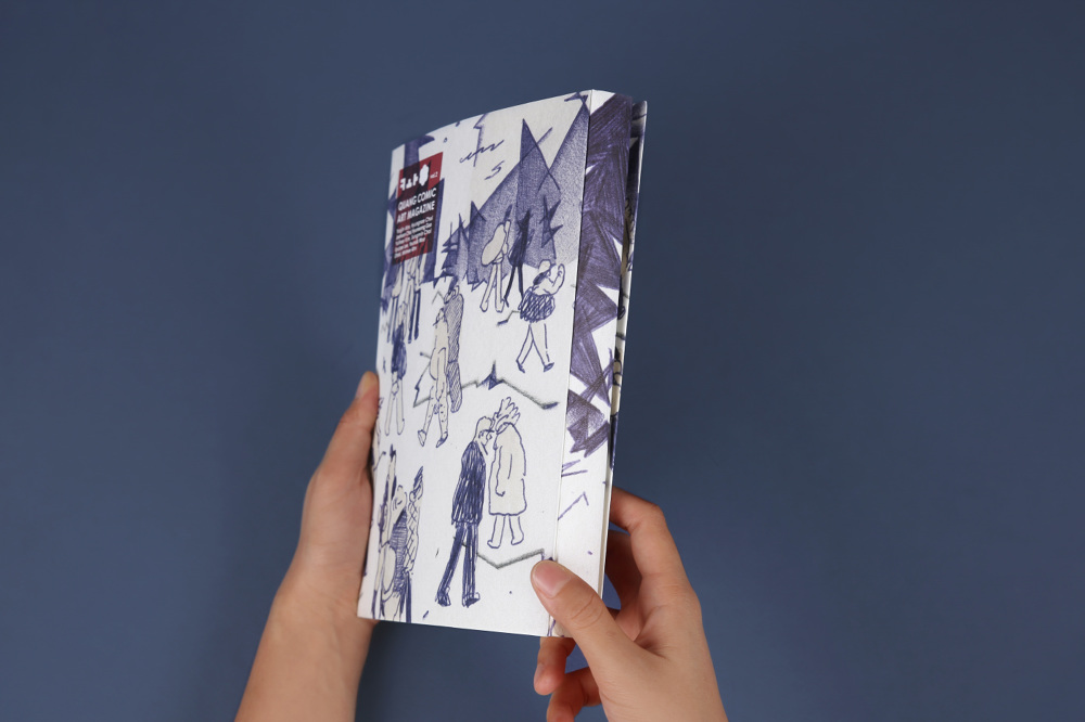 [BOOK DESIGN] QUANG COMIC ART MAGAZINE vol.2 - sparks edition
