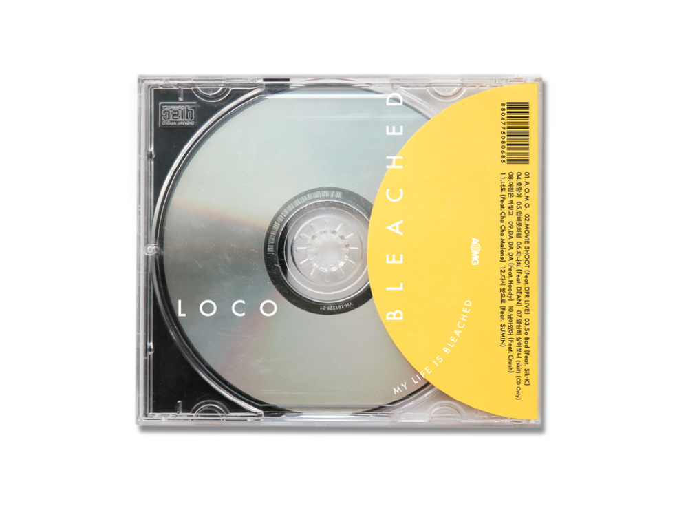 [ALBUM DESIGN] LOCO 'BLEACHED' - sparks edition