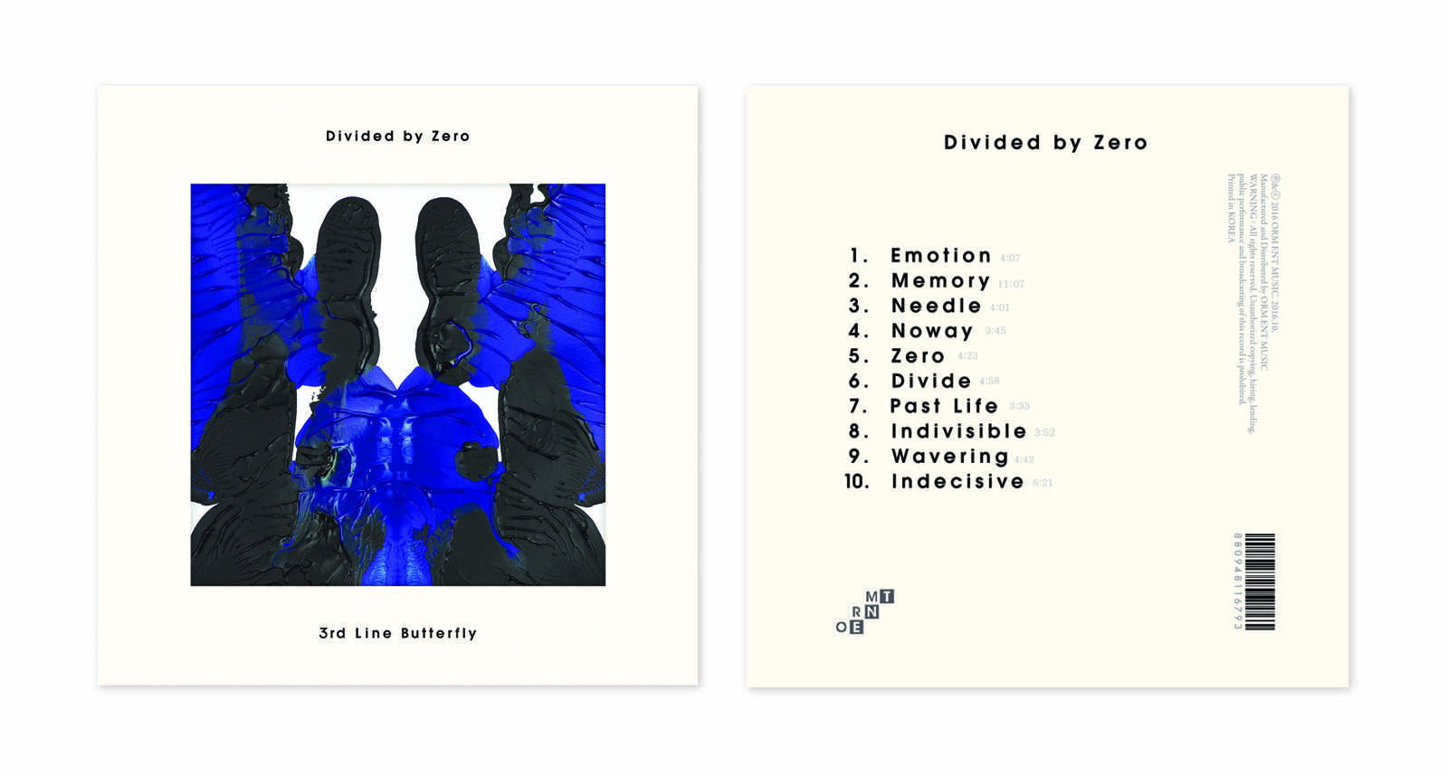 [ALBUM DESIGN] 3rd line butterfly - sparks edition