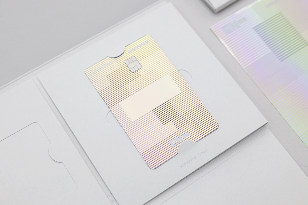 [GRAPHIC DESIGN] Weverse X Shinhan Card - sparks edition