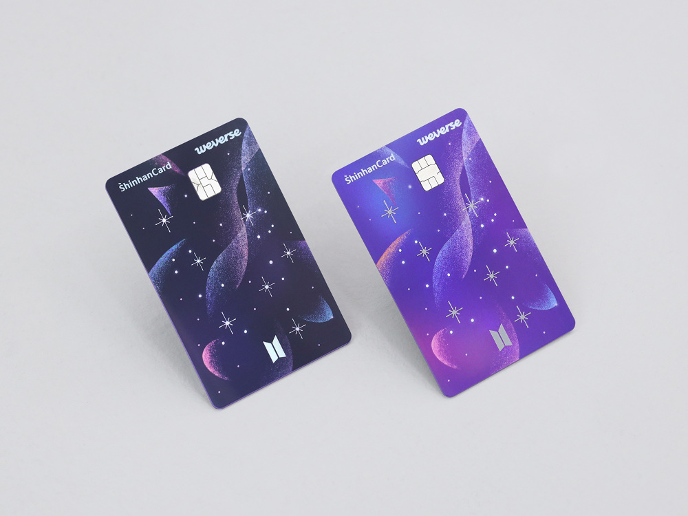 [GRAPHIC DESIGN] Weverse X Shinhan Card - sparks edition