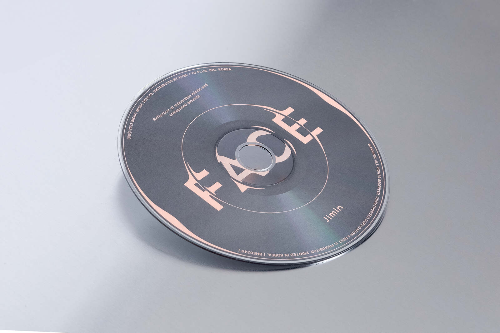 [ALBUM DESIGN] FACE by JIMIN - sparks edition