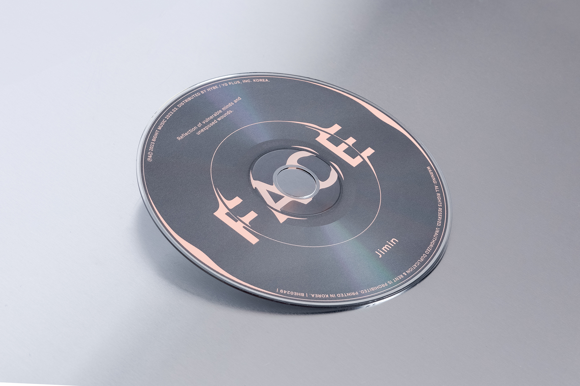 [ALBUM DESIGN] FACE by JIMIN - sparks edition