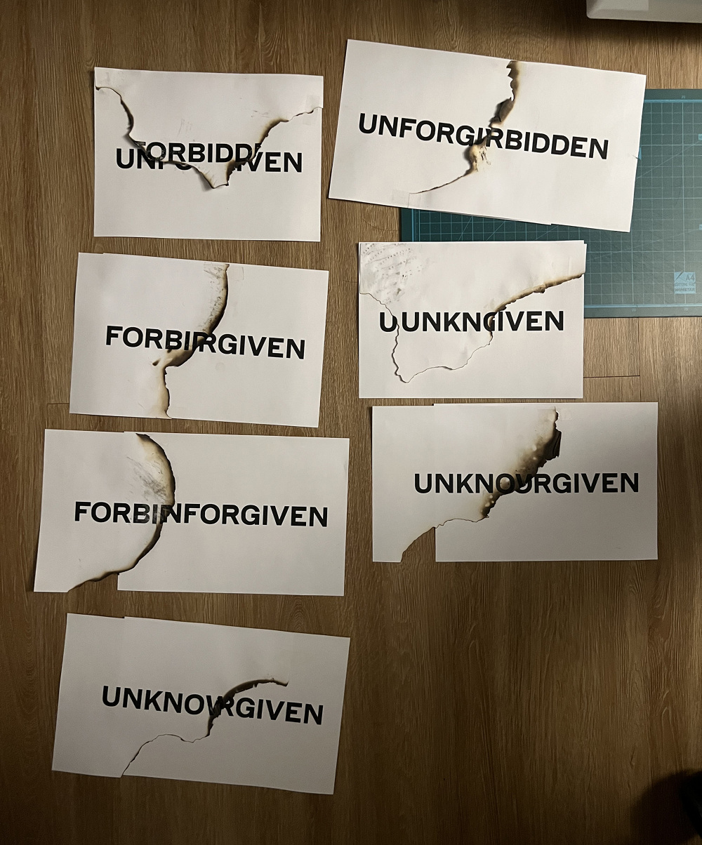 [ALBUM DESIGN] UNFORGIVEN by LE SSERAFIM - sparks edition