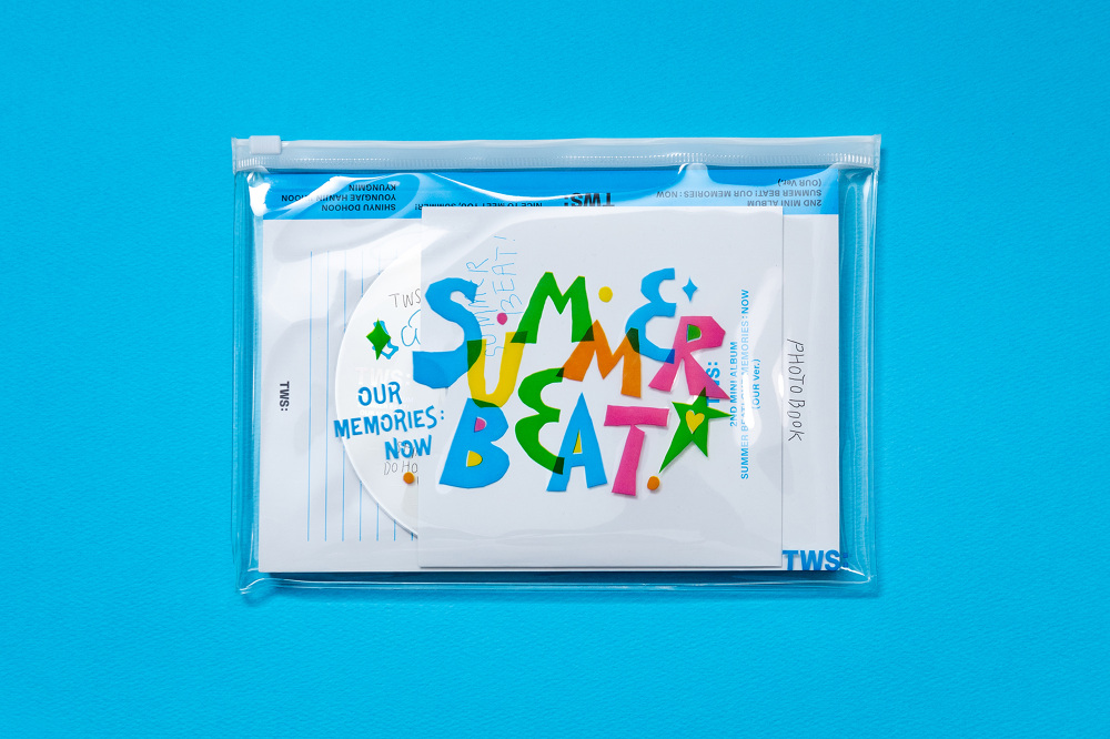 [ALBUM DESIGN] SUMMER BEAT! by TWS - sparks edition