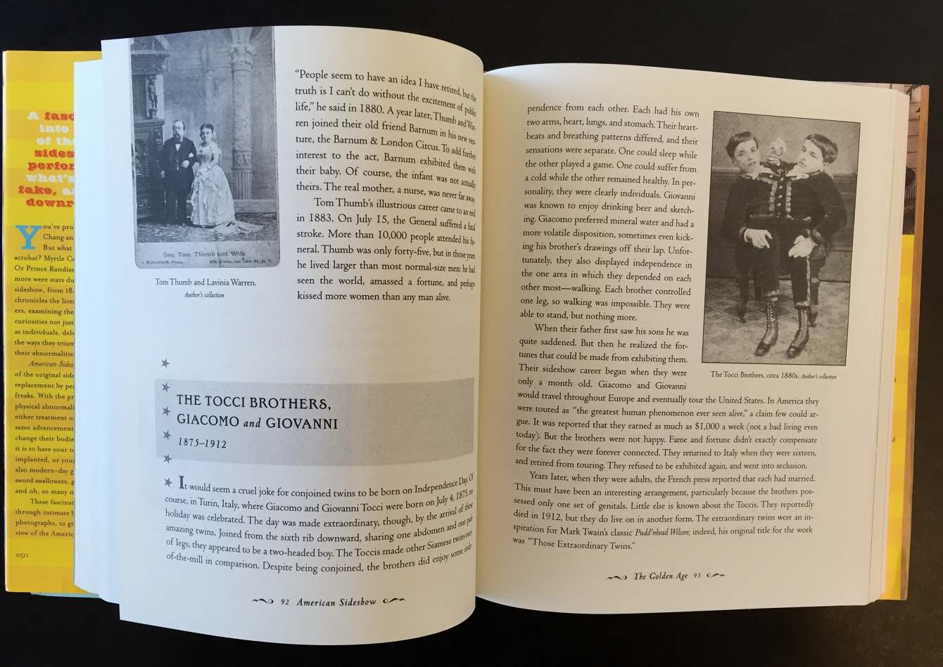 American Sideshow - MARC HARTZMAN BOOKS