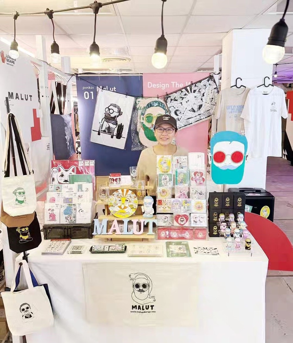 Pinkoi Market x Bangkok Design Week 2024 - MALUT Illustration & Design