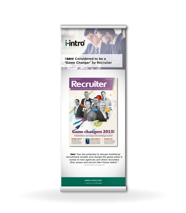 i-intro Pop-Up Banners & Brochure - Design by Sam 2.0