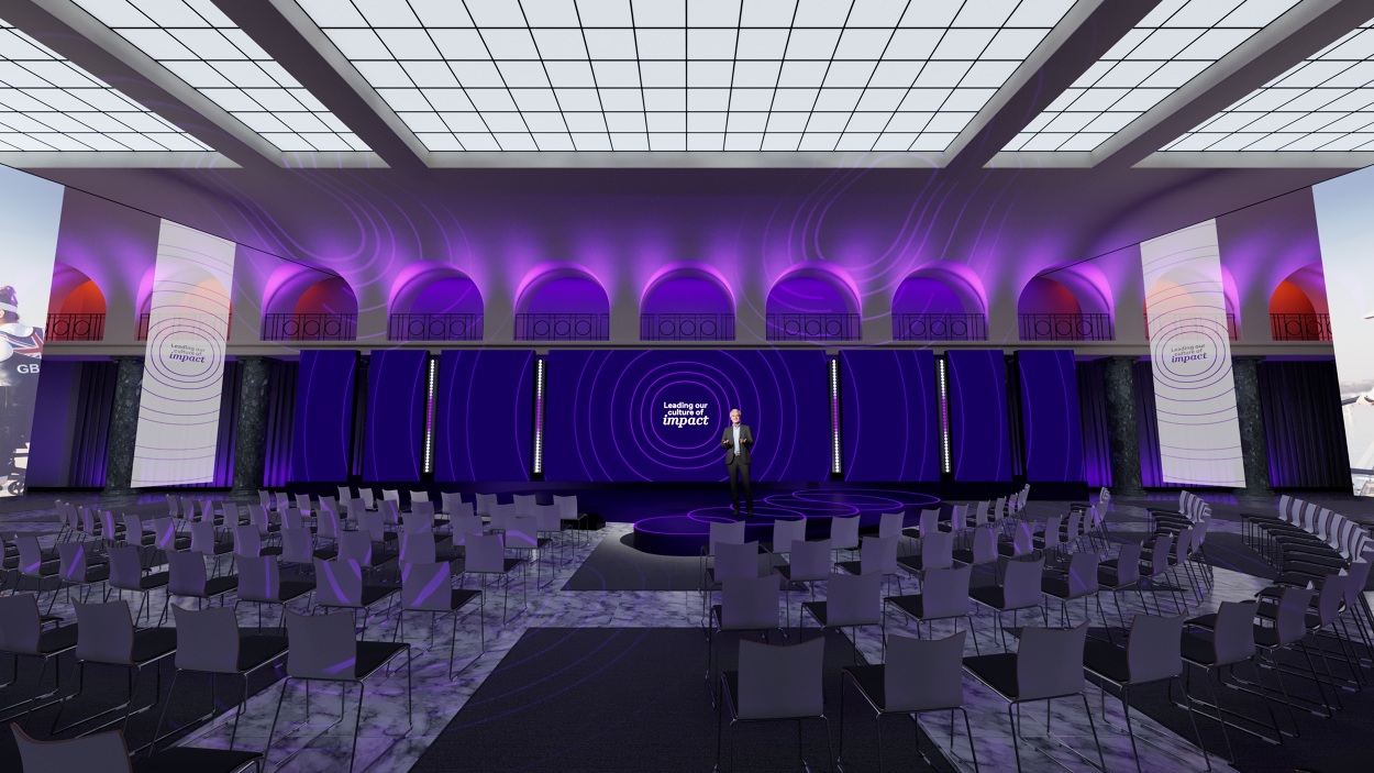 Sanofi - 3D Stage Design - Henry Gray