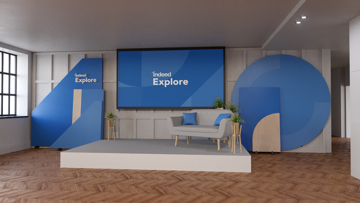 Indeed - Conference Design 3D/Creative - Henry Gray