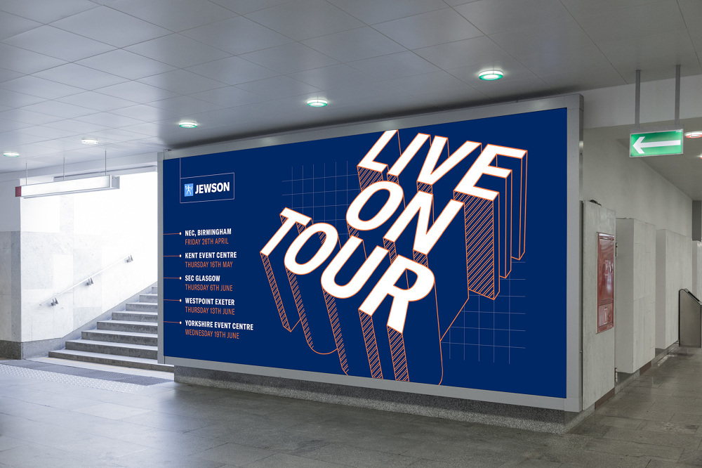 Jewson Live - Identity Design - Henry Gray